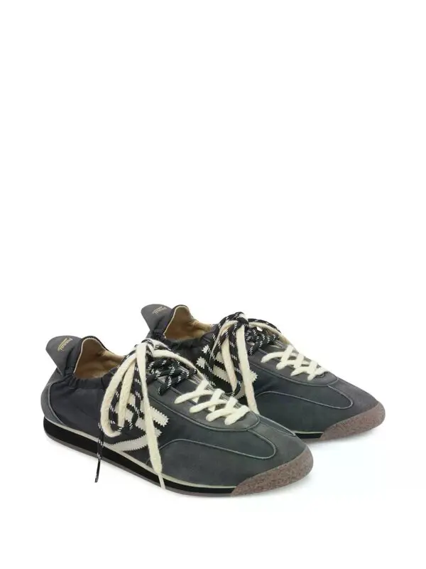 PURAAI Panelled Logo Patch Sneakers