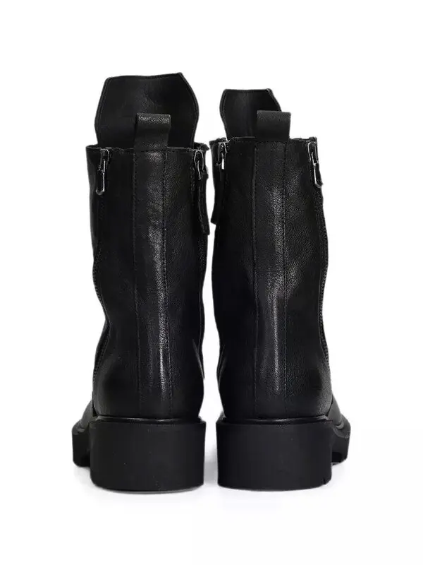 JULIE DEE Lace-up Combat Boots