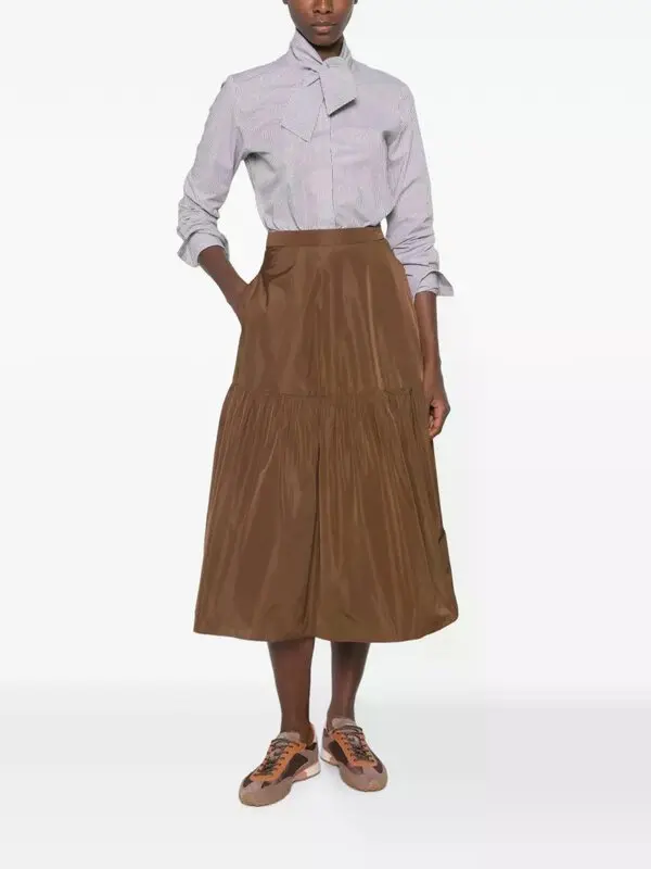 ROSSO 35 Tiered Midi Skirt