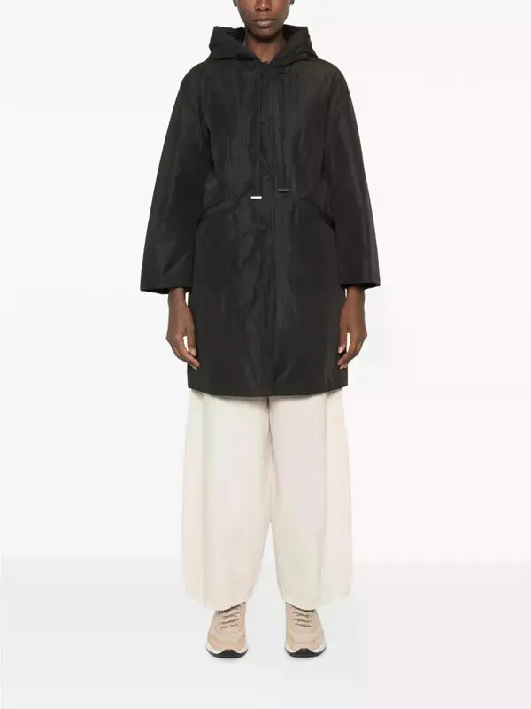 ROSSO 35 Hooded Button-fastening Jacket