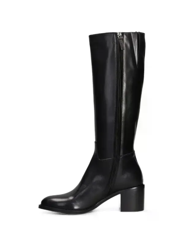 JULIE DEE Knee-high Leather Boots