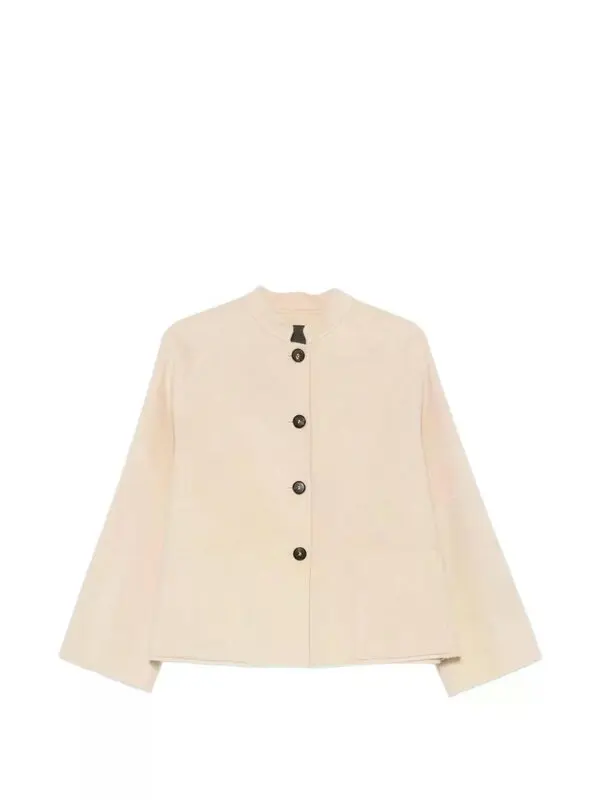 ROSSO 35 Button-fastening Raglan-sleeve Jacket