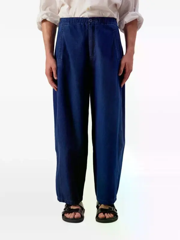 American Vintage Elasticated-waist Straight-leg Trousers