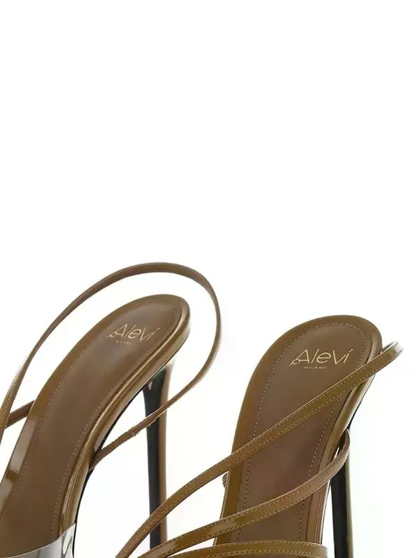ALEVI MILANO Benny Patent-leather Sandals