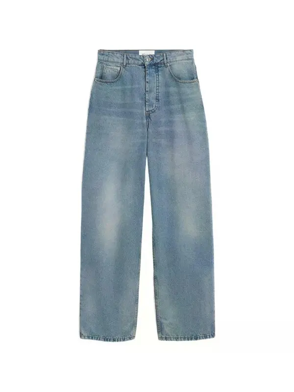 AMI Paris Baggy-fit Cotton Jeans