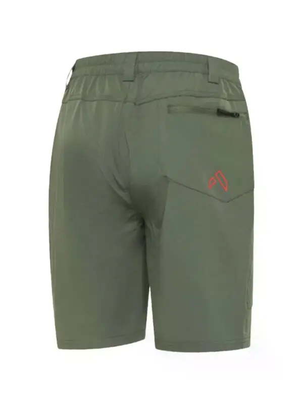 AESSE Logo Print Zip-pocket Shorts
