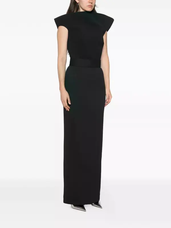 Solace London Faro Belted Maxi Dress