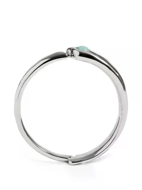 Monica Vinader Asymmetric Design Ring With Stone