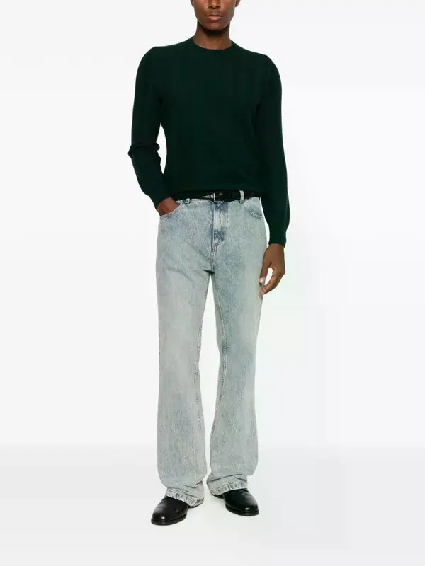 VENGERA Chevron-knit Long-sleeve Sweater