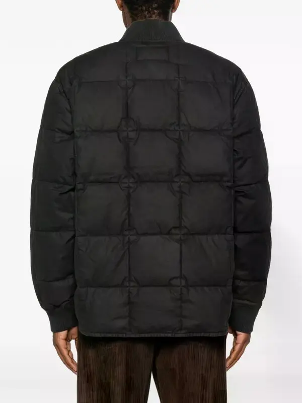 Filson Quilted Logo Patch Bomber Jacket