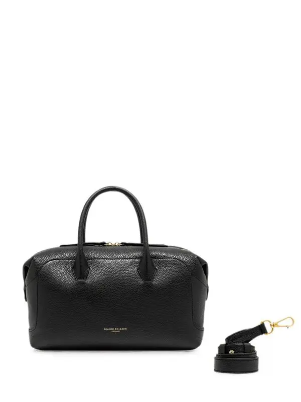 GIANNI CHIARINI Gemma Grained Leather Satchel