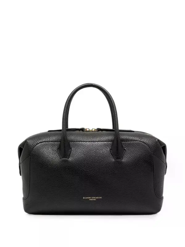 GIANNI CHIARINI Gemma Grained Leather Satchel