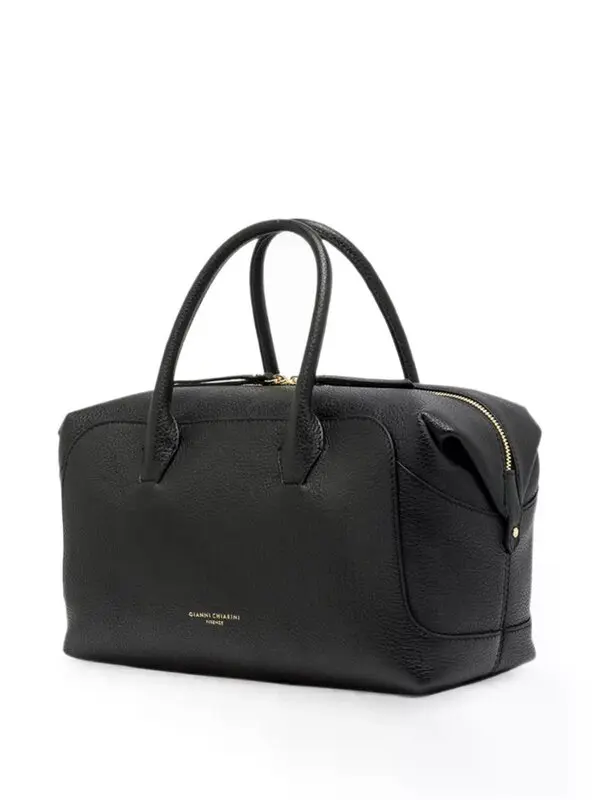 GIANNI CHIARINI Gemma Grained Leather Satchel