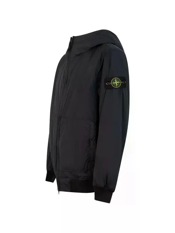 Stone Island 4100110 Crinkle Reps Ny Hooded Jacket