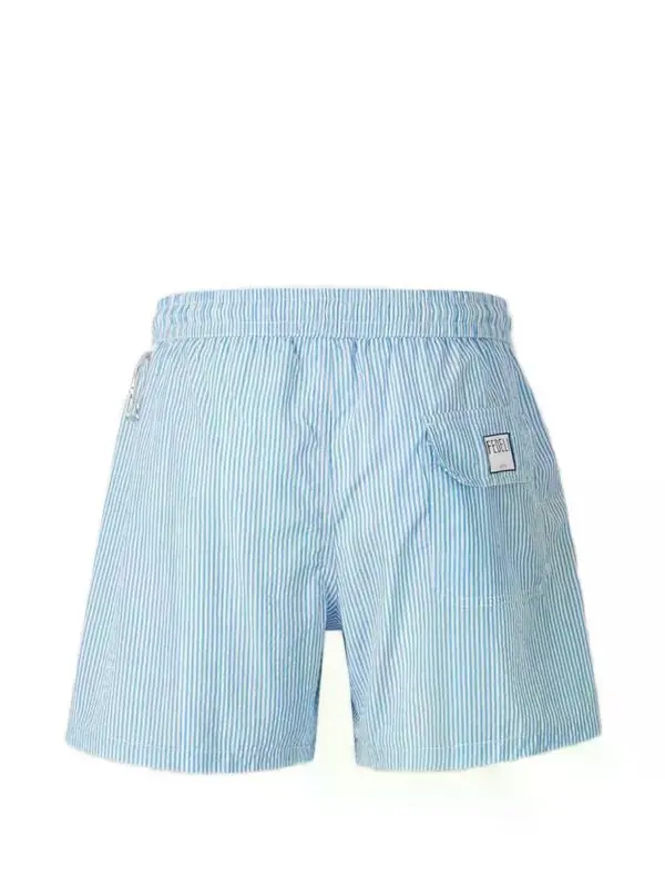 Fedeli Madeira Striped Swim Shorts