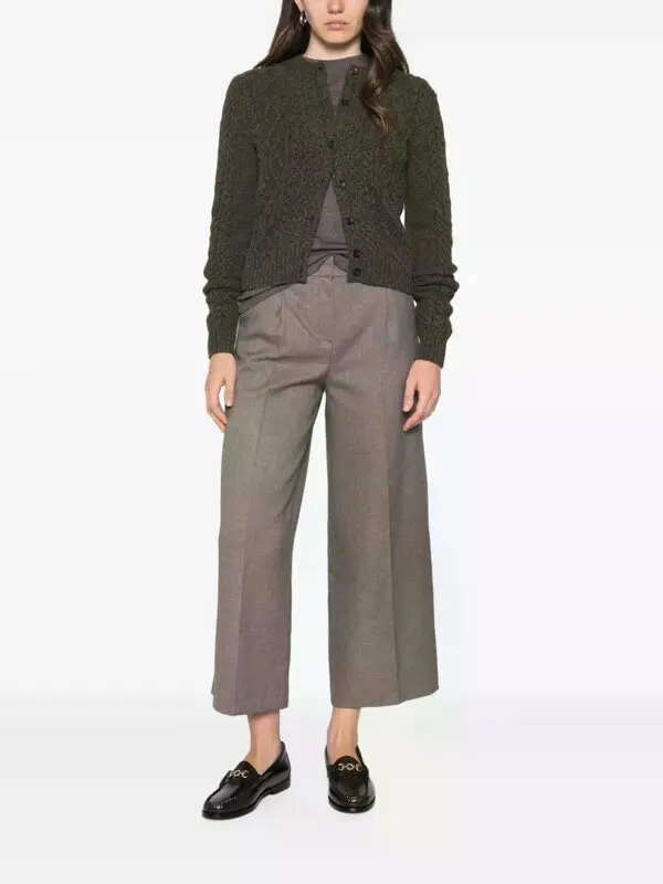 Eric Bompard Cable-knit Cardigan