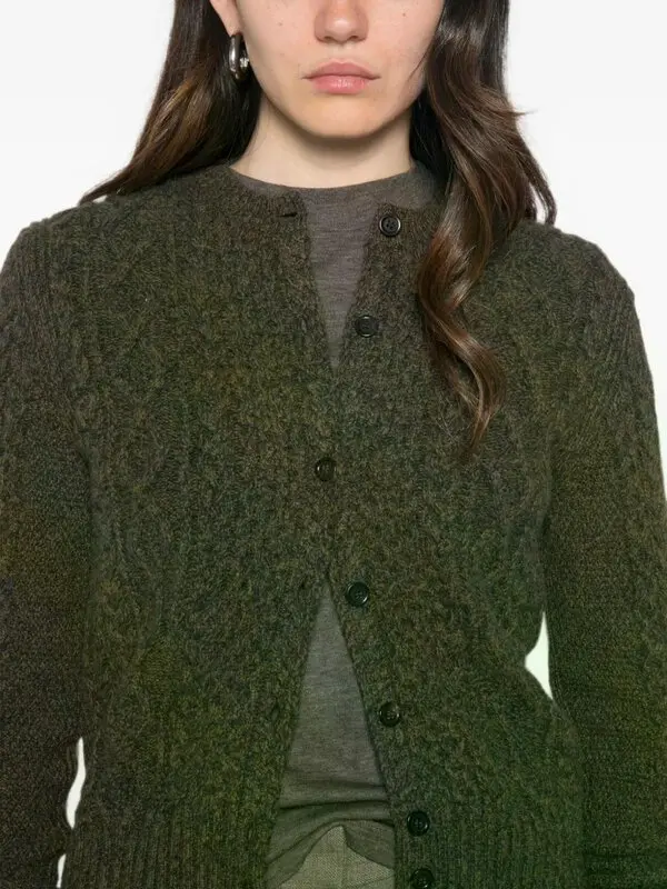 Eric Bompard Cable-knit Cardigan