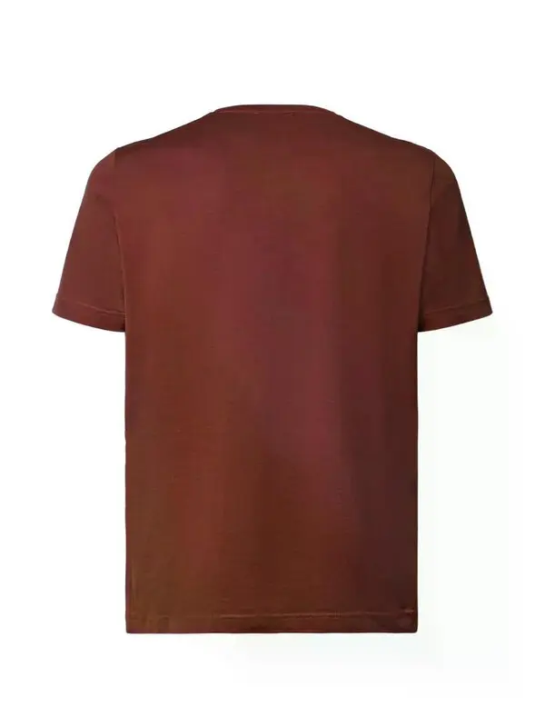 Loro Piana Levo T-shirt Silk And Cotton - Brown