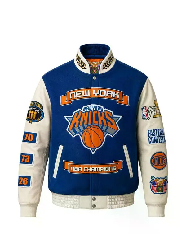 JEFF HAMILTON New York Knicks 2026 Nba Bomber Jacket