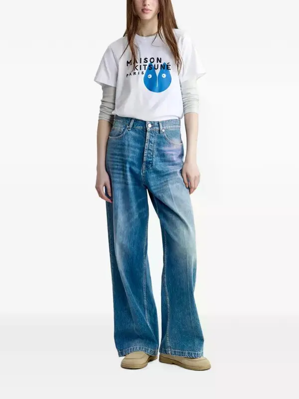 Maison Kitsuné Fortune Fox Cotton T-shirt
