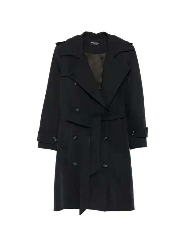 ALESSANDRO LEGORA Double-breasted Belted Trench Coat