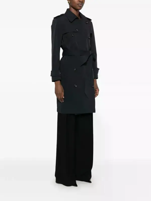 ALESSANDRO LEGORA Double-breasted Belted Trench Coat