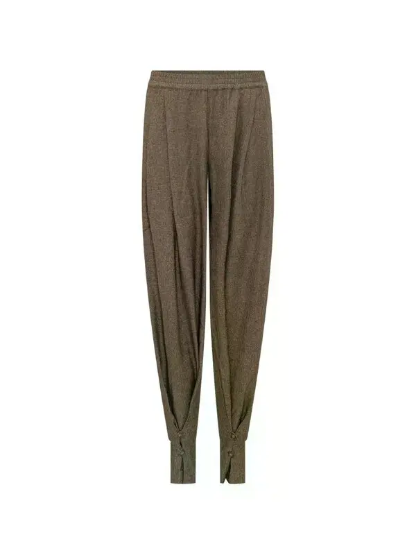 Andamane Renee Button-cuff Tapered Trousers