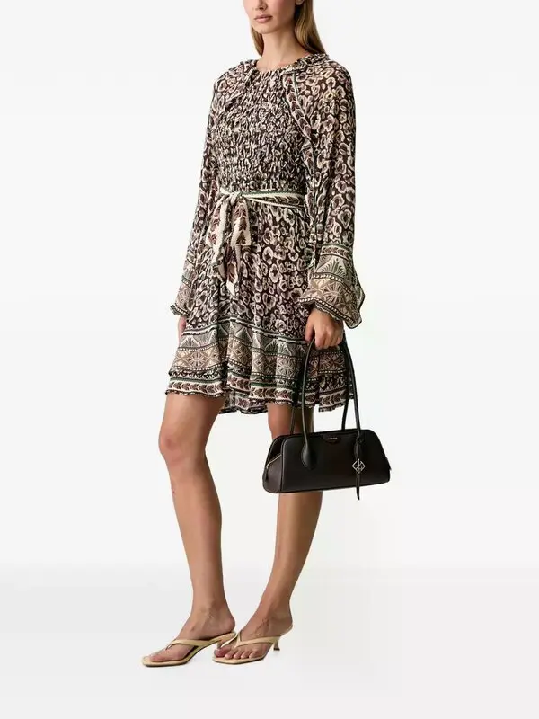 Farm Rio Abstract-pattern Mini Dress