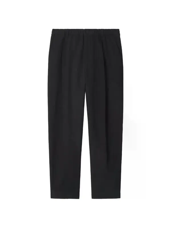 Maison Kitsuné Pleated Elasticated-waistband Trousers