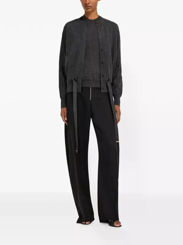 FERRAGAMO Ribbon Detail Cardigan