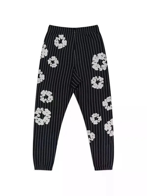 DENIM TEARS Yankees Cotton Wreath Track Pants