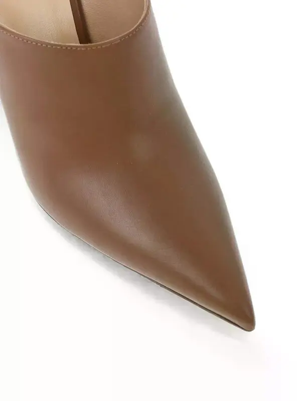 FRANCESCO RUSSO Pointed-toe Stiletto Mules