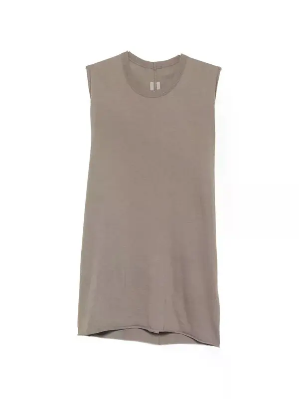 Rick Owens Raw-edge Seam-detail Vest