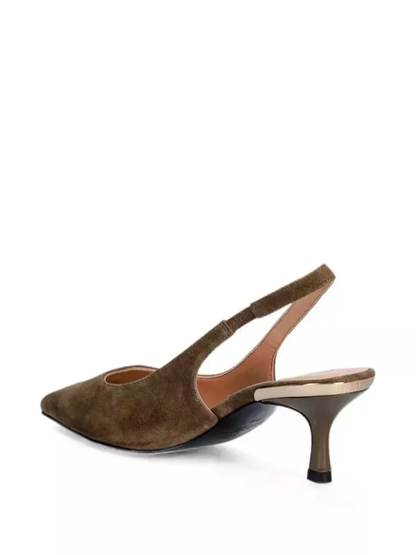 Moschino Pointed-toe Slingback Pumps