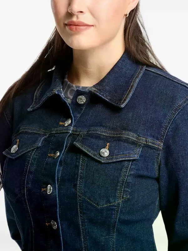 Calvin Klein Sculpt Trucker Shirt - Blue