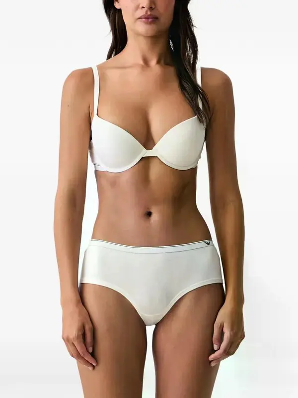 Emporio Armani Logo-detail Bra