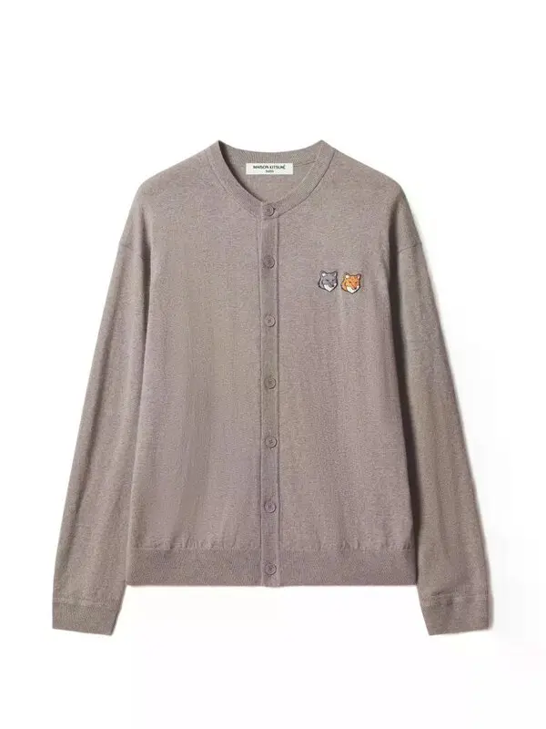 Maison Kitsuné Double Fox Head Cardigan