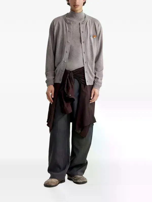 Maison Kitsuné Double Fox Head Cardigan