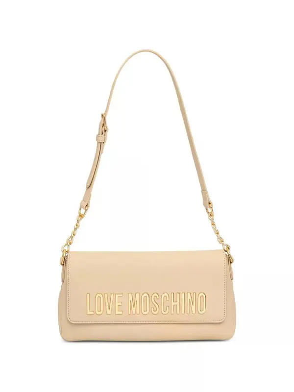 Moschino Logo-plaque Chain-link Shoulder Bag