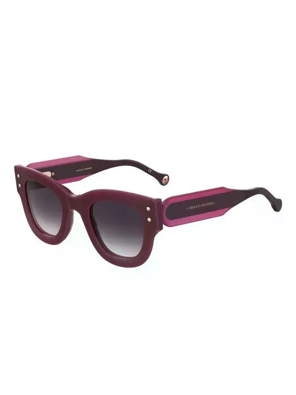 Carolina Herrera Acetate Double Shade Sunglasses