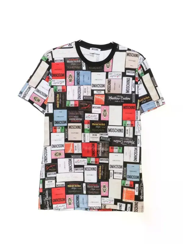Moschino Couture Label-print T-shirt