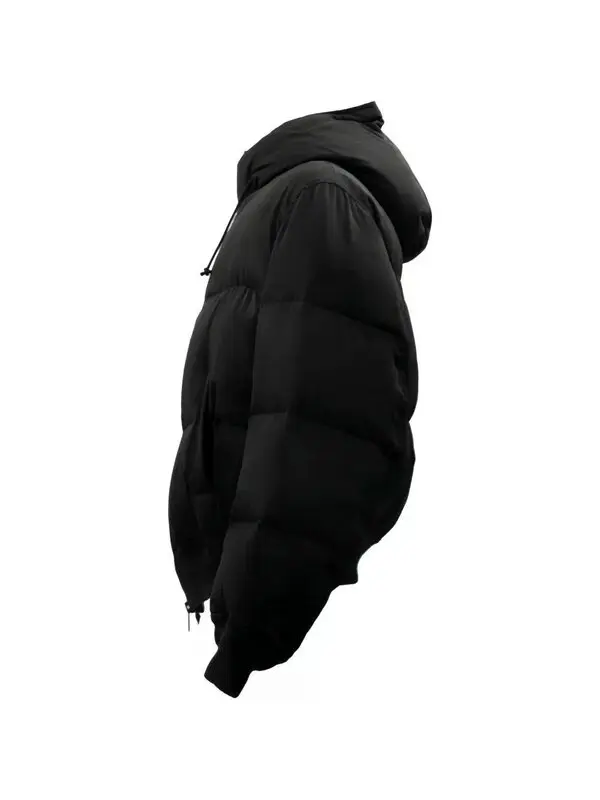 Yohji Yamamoto Quilted Hooded Jacket