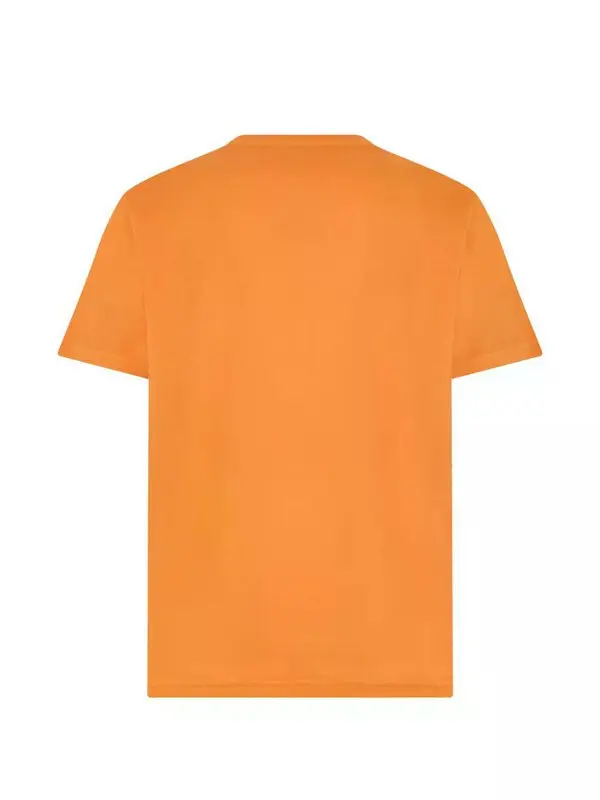 Paul & Shark Logo-patch Short-sleeve T-shirt - Orange