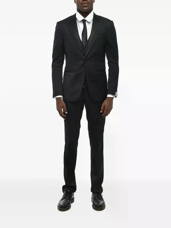 Corneliani Three-piece Silk-blend Suit