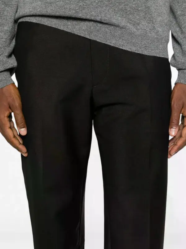 JIL SANDER Pressed Crease Tailored Trousers