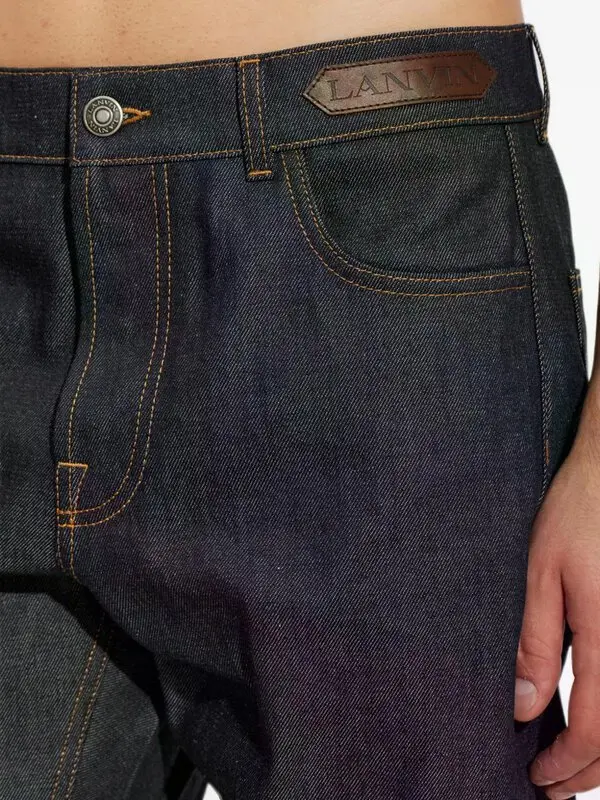 LANVIN Straight-leg Denim Pants
