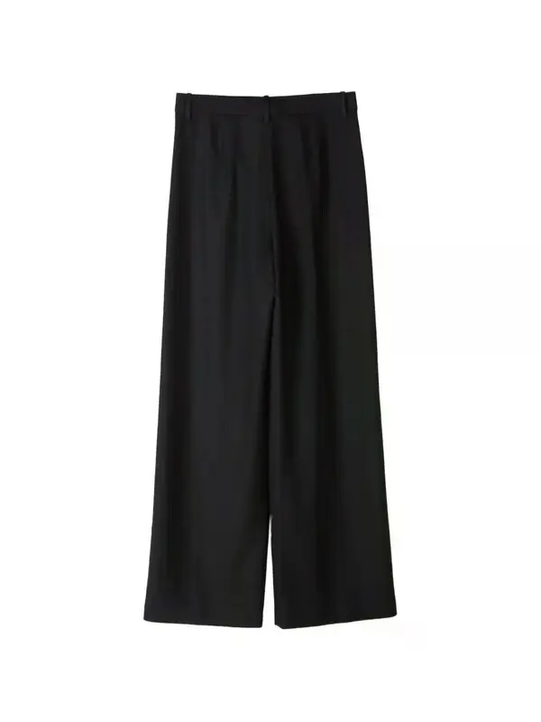 Herno Pleated Wide-leg Trousers