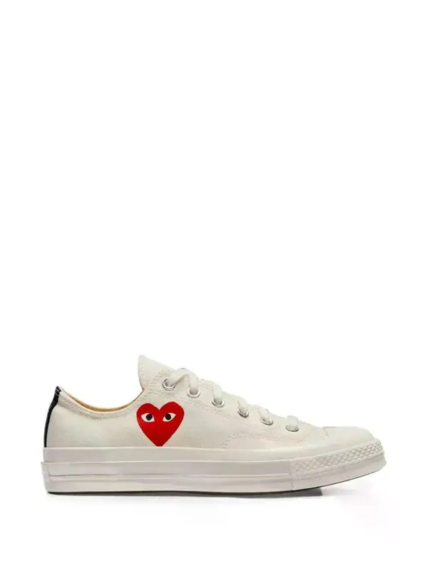 Comme Des Garçons X Converse Chuck 70 Heart-motif Lace-up Sneakers