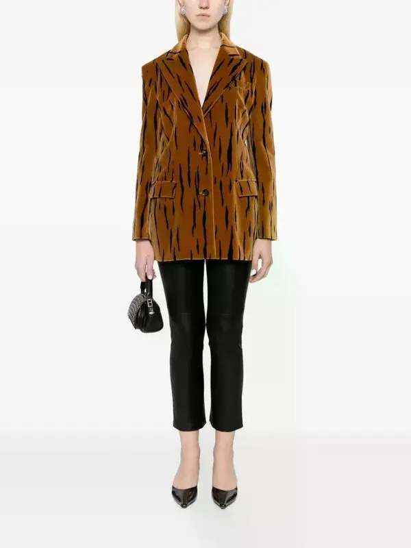 Stouls Jp Twenty Flared Leather Trousers