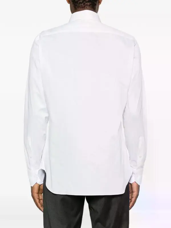 Zegna Spread-collar Button-up Shirt